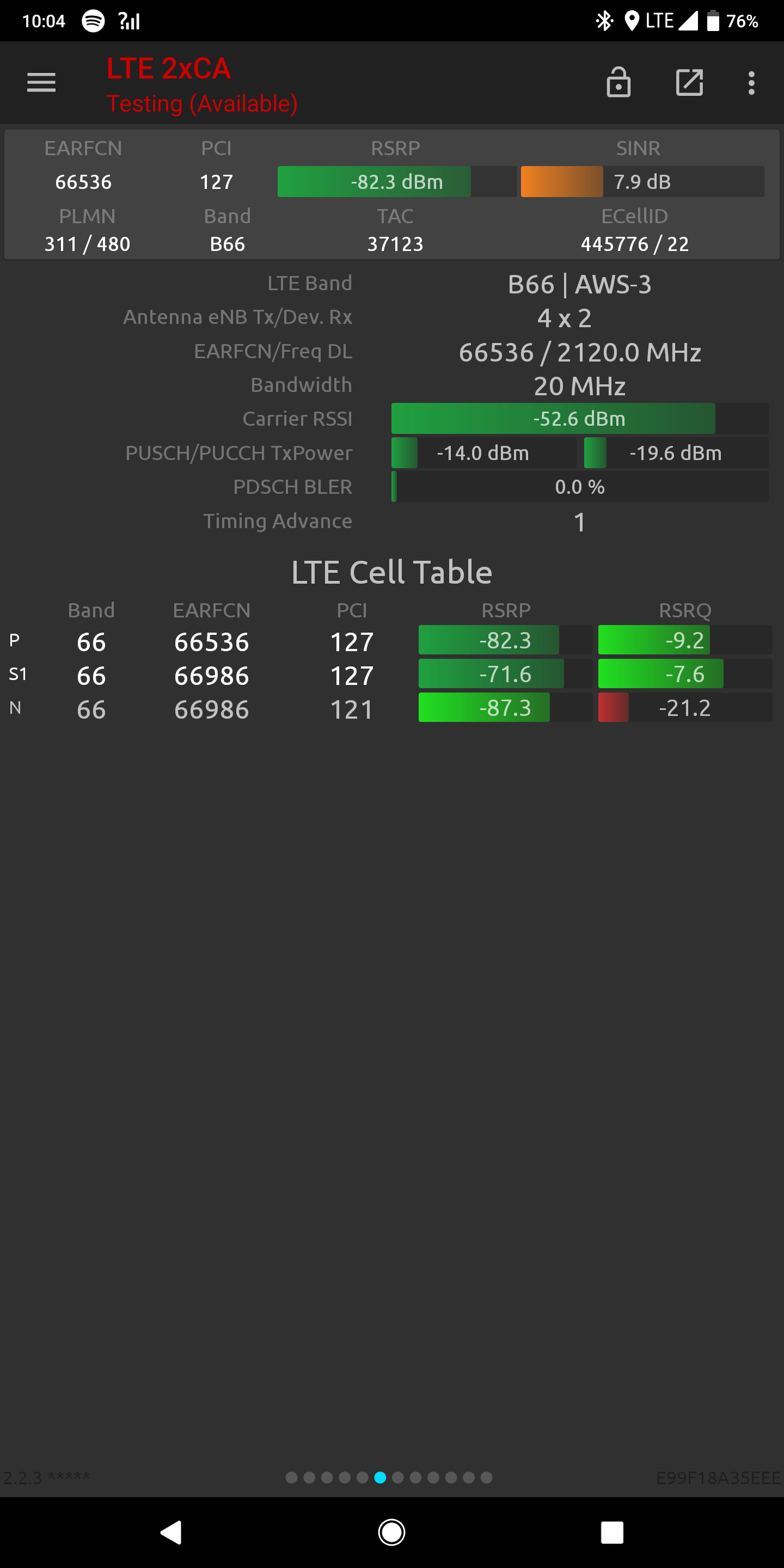 Band 66 MFBI Spotted? : r/verizon