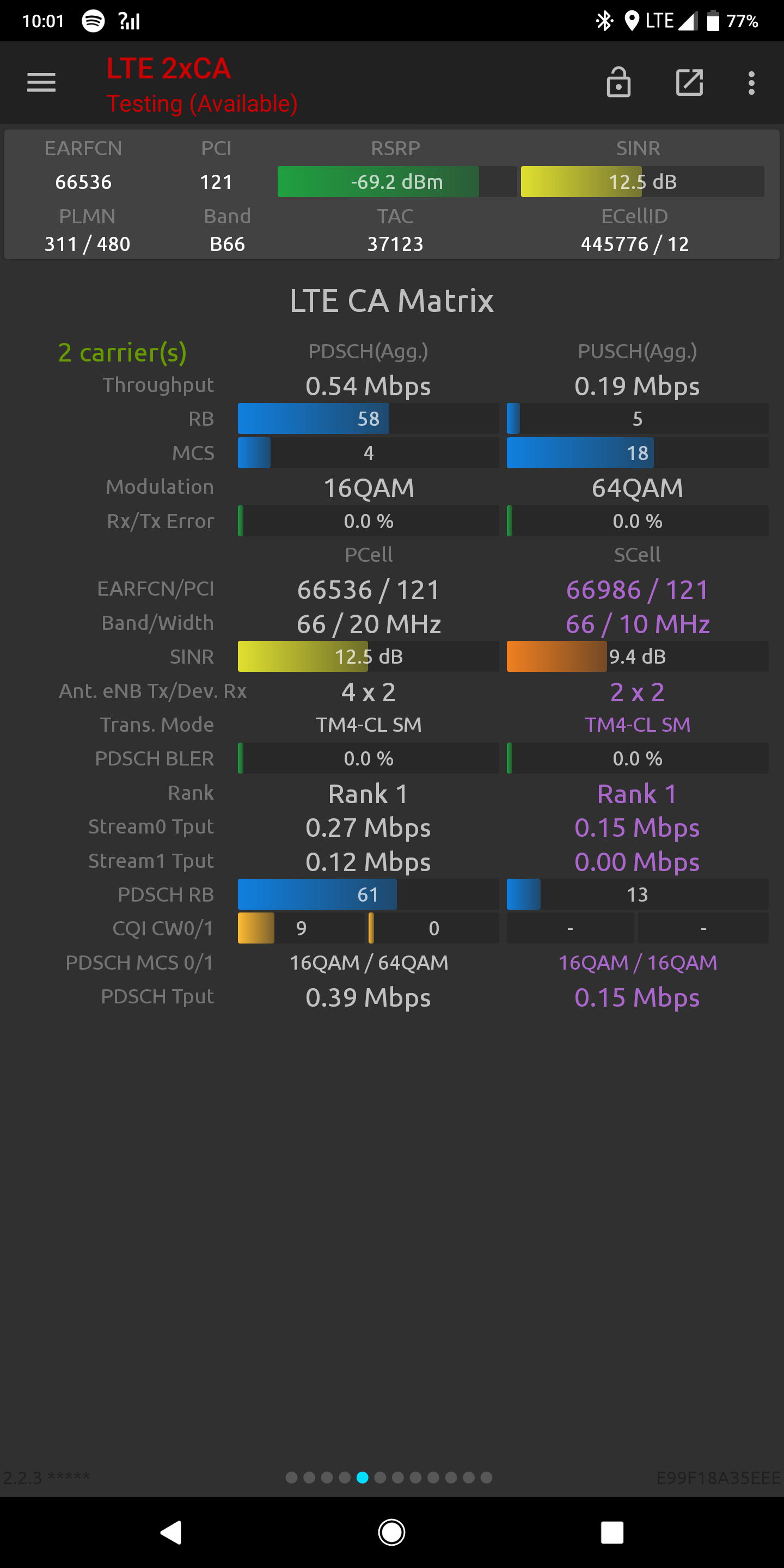 Band 66 MFBI Spotted? : r/verizon